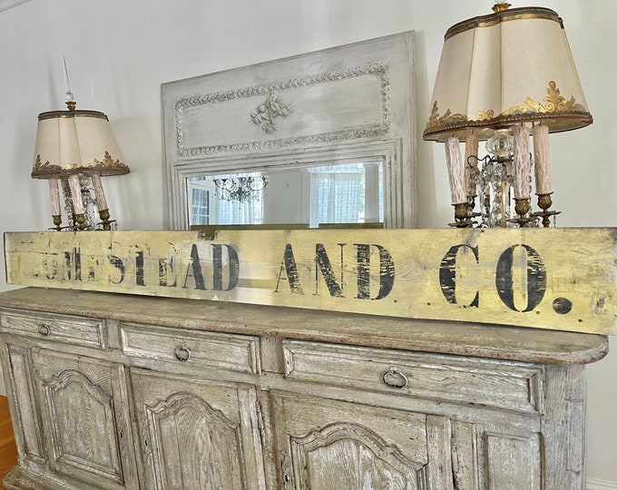 OMG so Incredible 8 Foot Salvage OG Not Reproduction One of a Kind Old ...