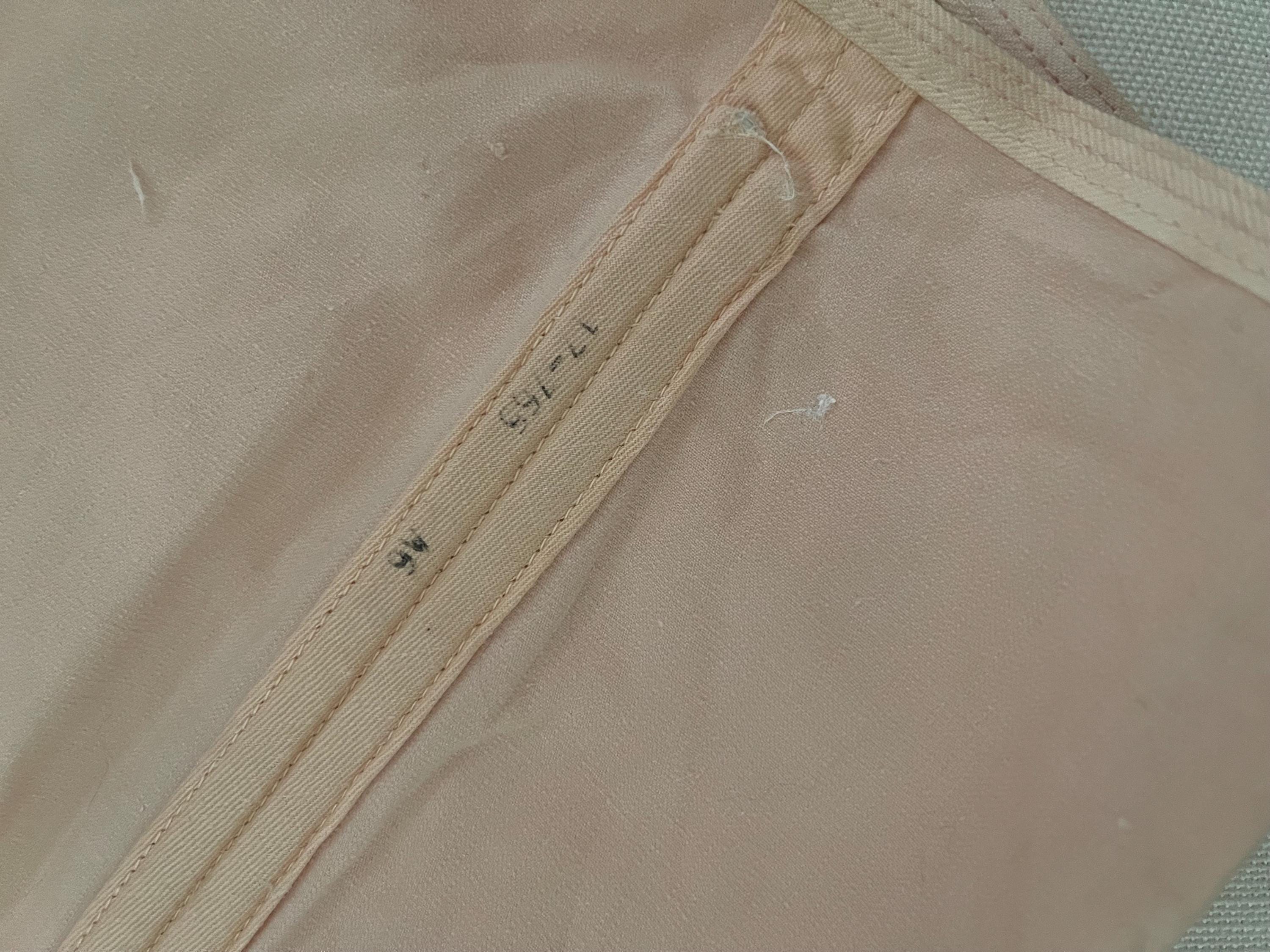 Beautiful!! Vintage 1950's French Pale Pink Complete Corset Girdle ...
