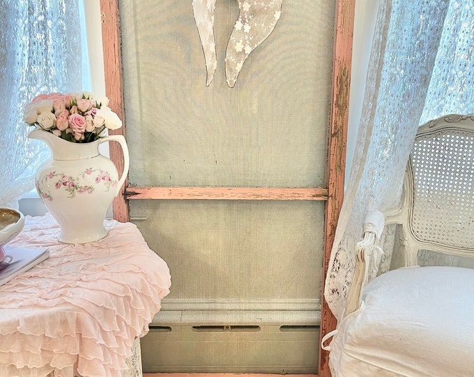 Rare! 1840's Original PINK Farmhouse Porch Screen Copper!!! ONE LEFT - Etsy