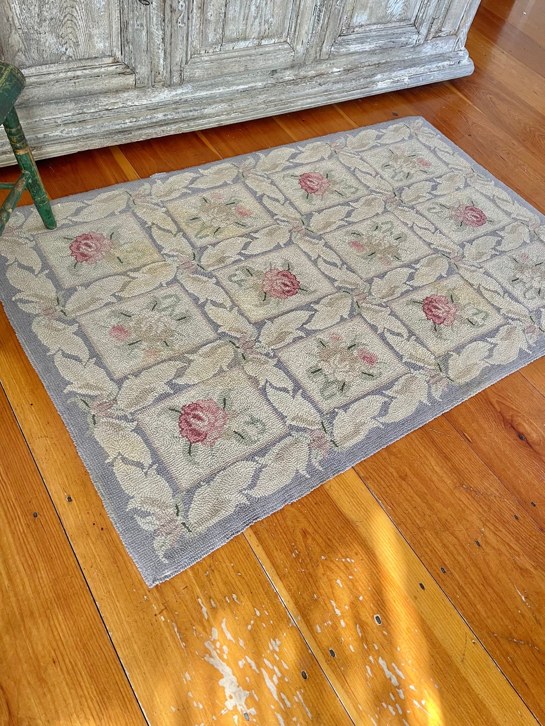 Beautiful Rare Antique Early Newport American Shabby Chic Cottage Hand ...