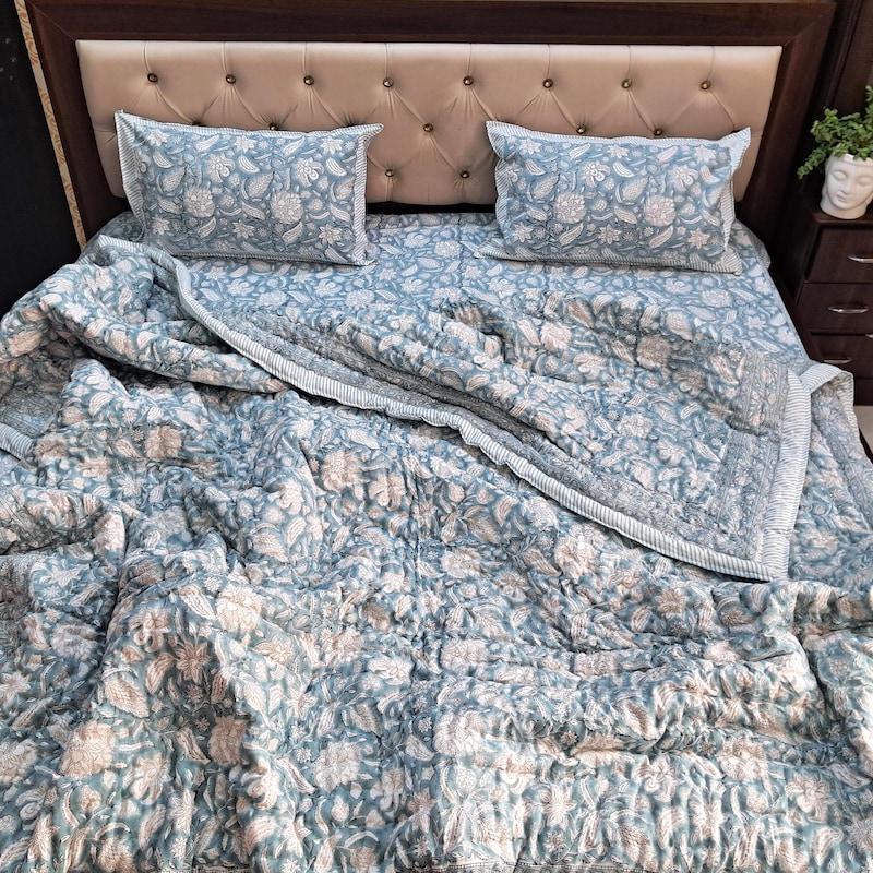 Turquoise Bedding - Etsy