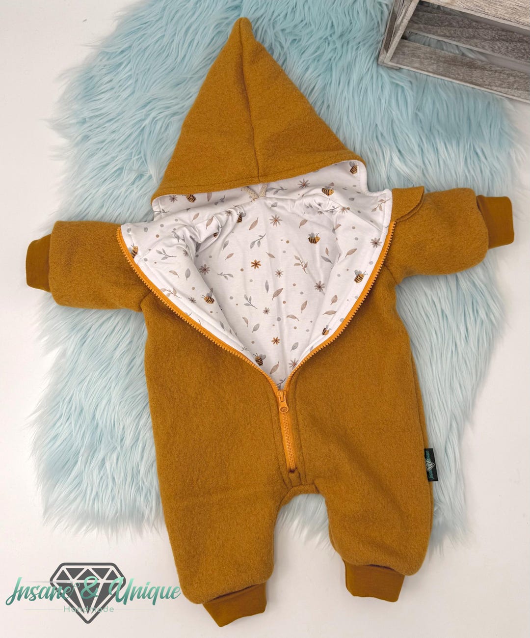 Wool Suit / Wool Overall for Children and Babies / Many Fabrics to ...