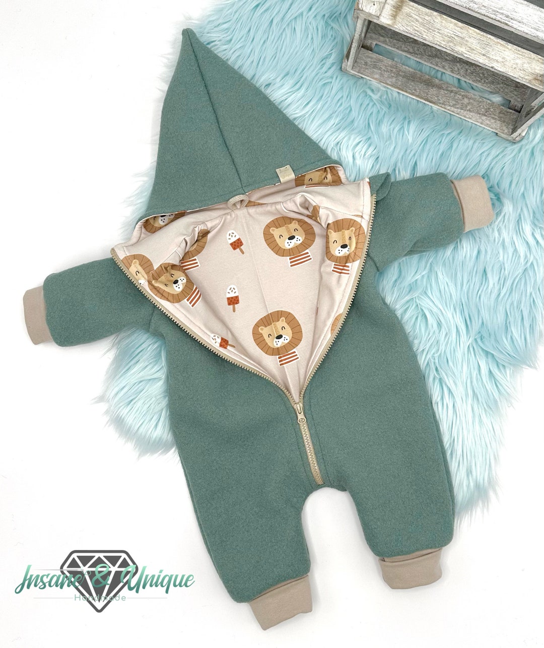 Walk Suit / Walk Overall Children Babies / Many Fabrics to Choose From ...