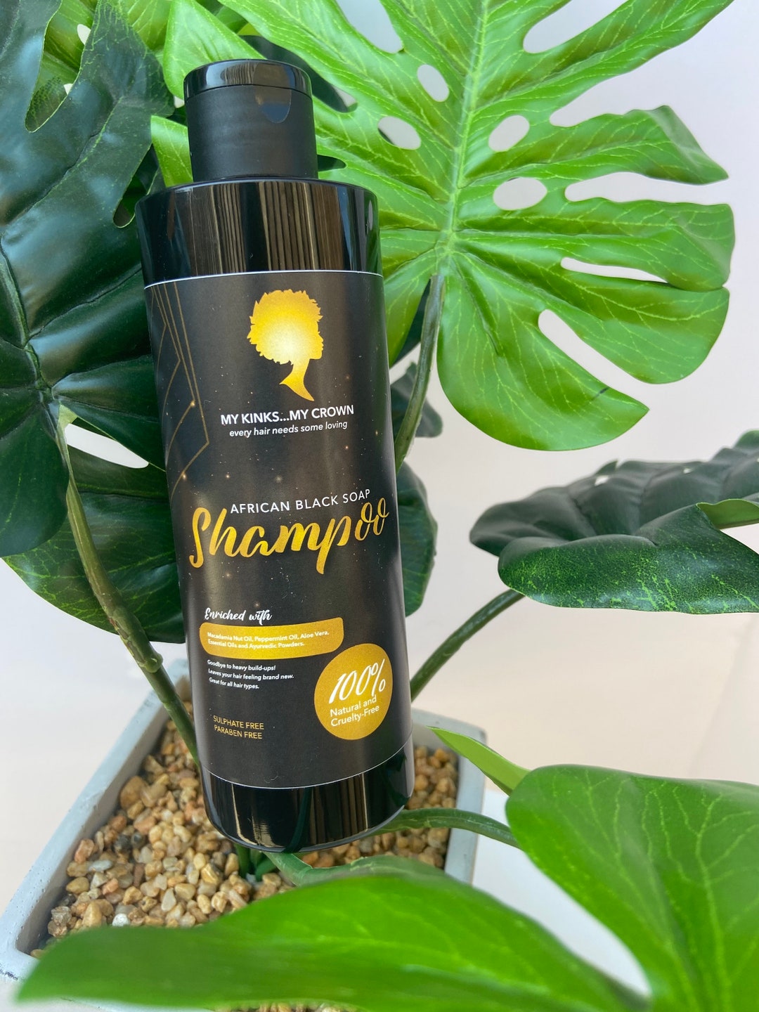 African Black Soap Shampoo - Etsy