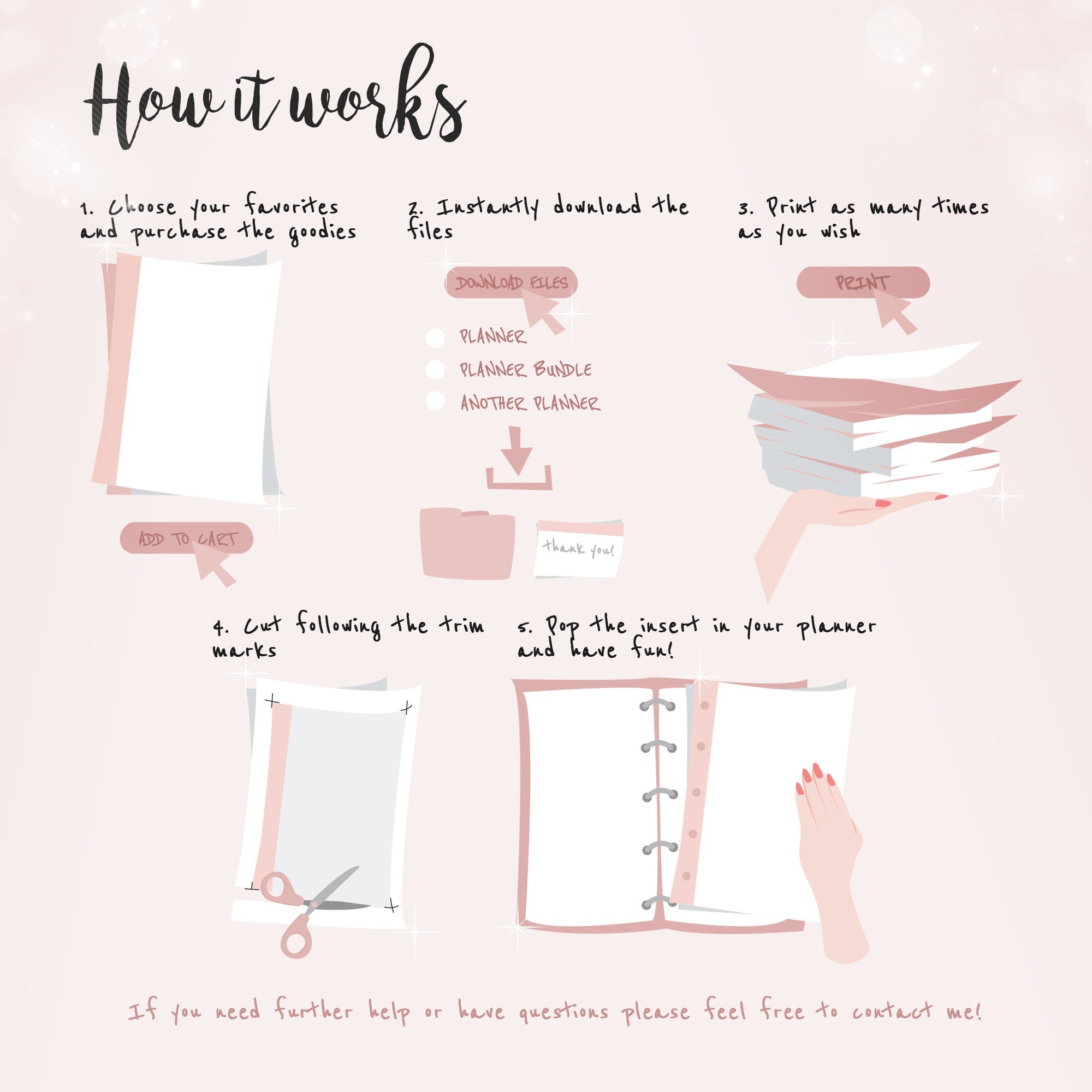 Traveler's Notebook Insert Printable Printable TN TN - Etsy