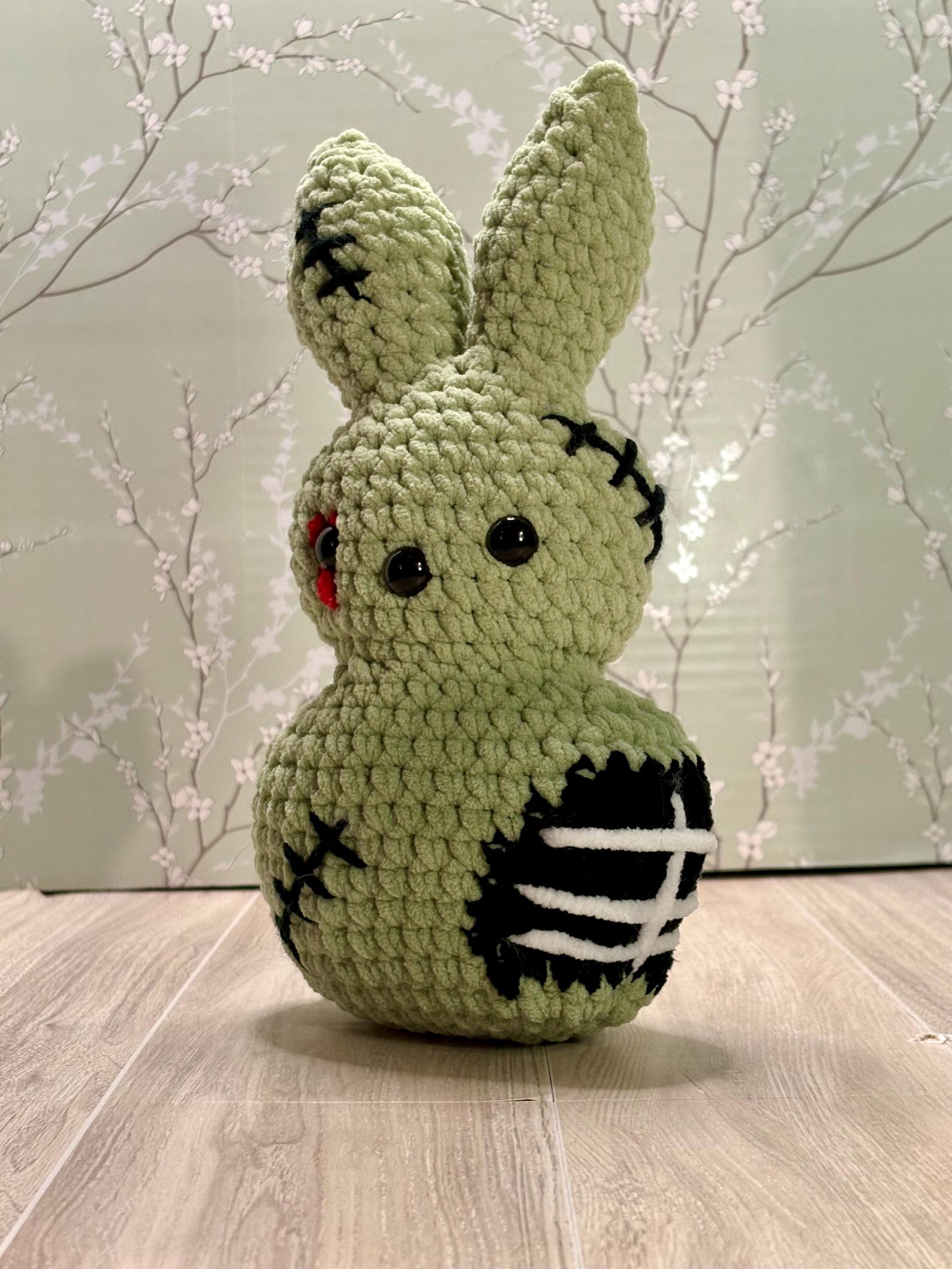 Low Sew Zomb-peep Crochet Pattern, PDF, Digital, Download, Zombie Bunny ...