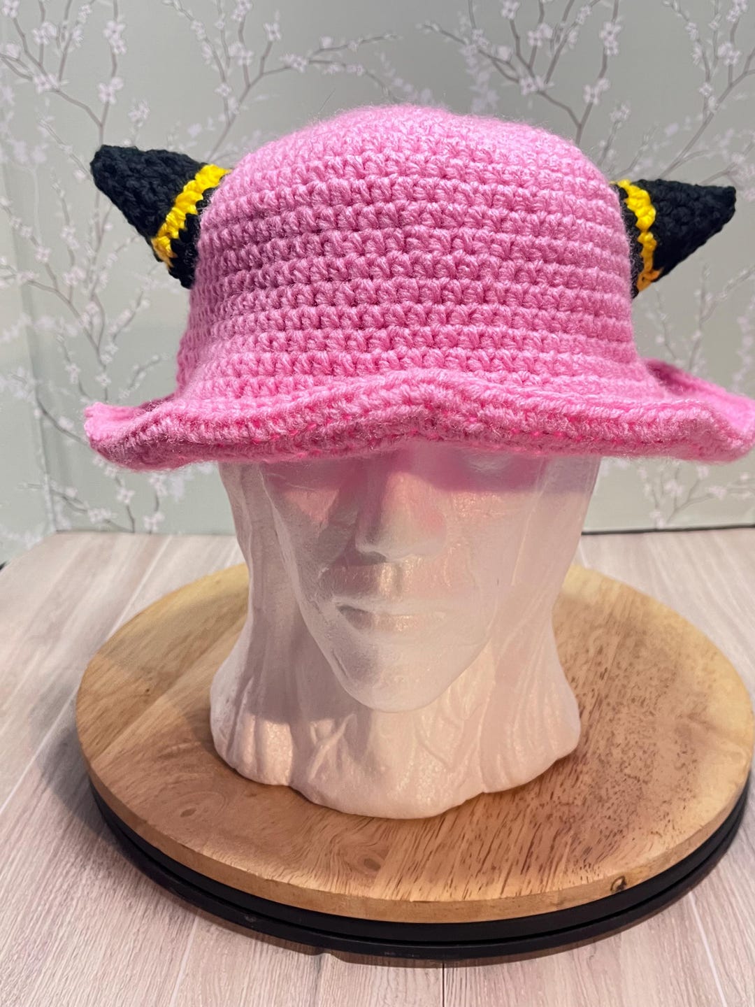 Crocheted Anya Forger-inspired Bucket Hat – Spy X Family - Inspired ...