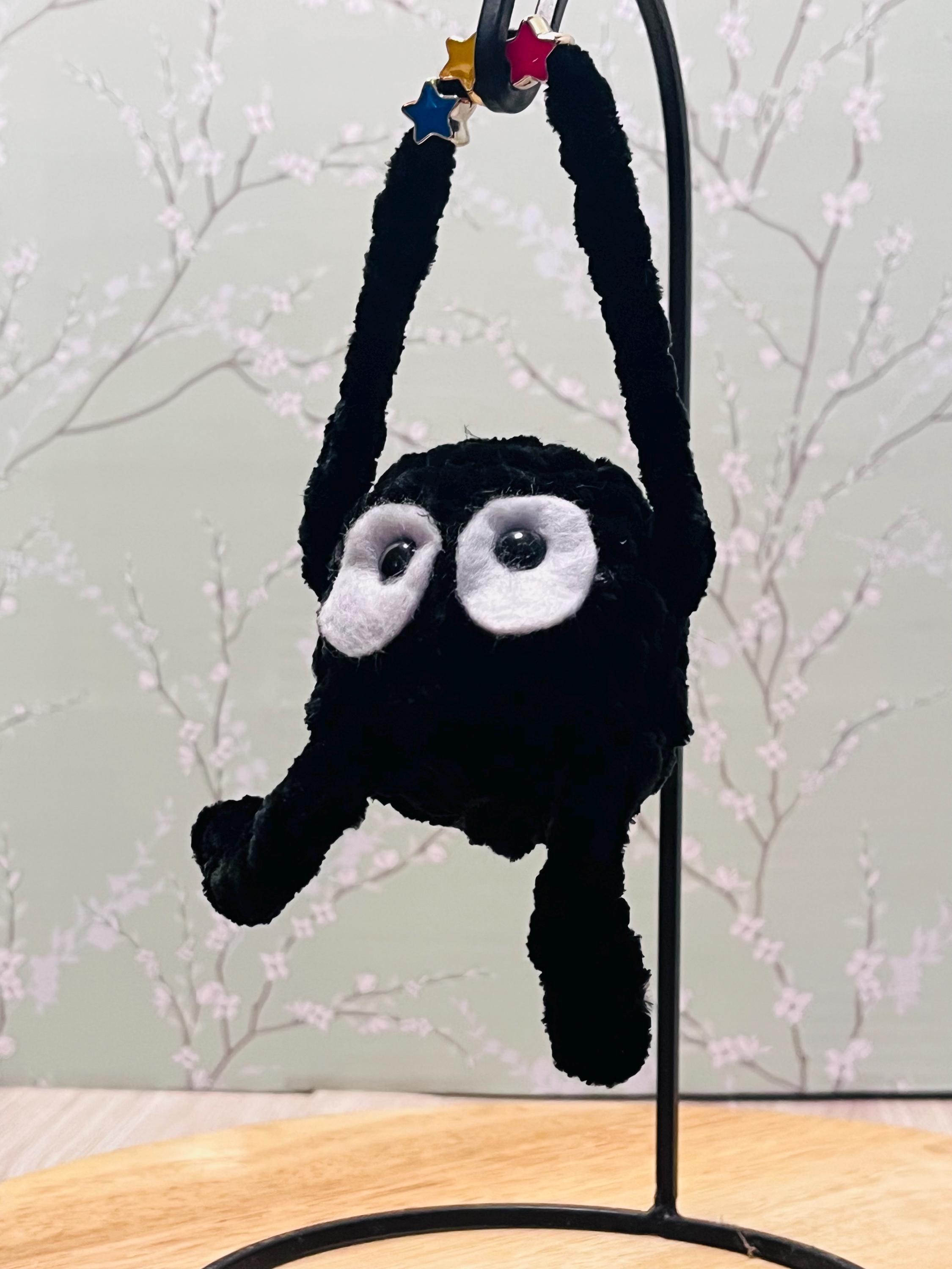 Crocheted Plush Soot Sprites – Whimsical Handmade Decor and Companions ...