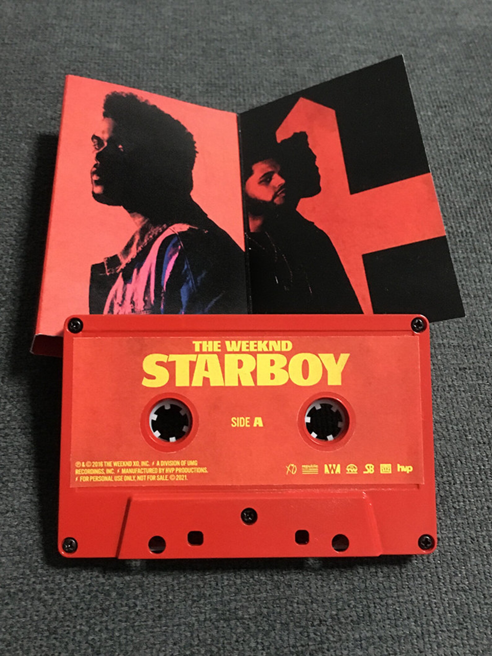 The Weeknd Starboy / Audio Cassette - Etsy