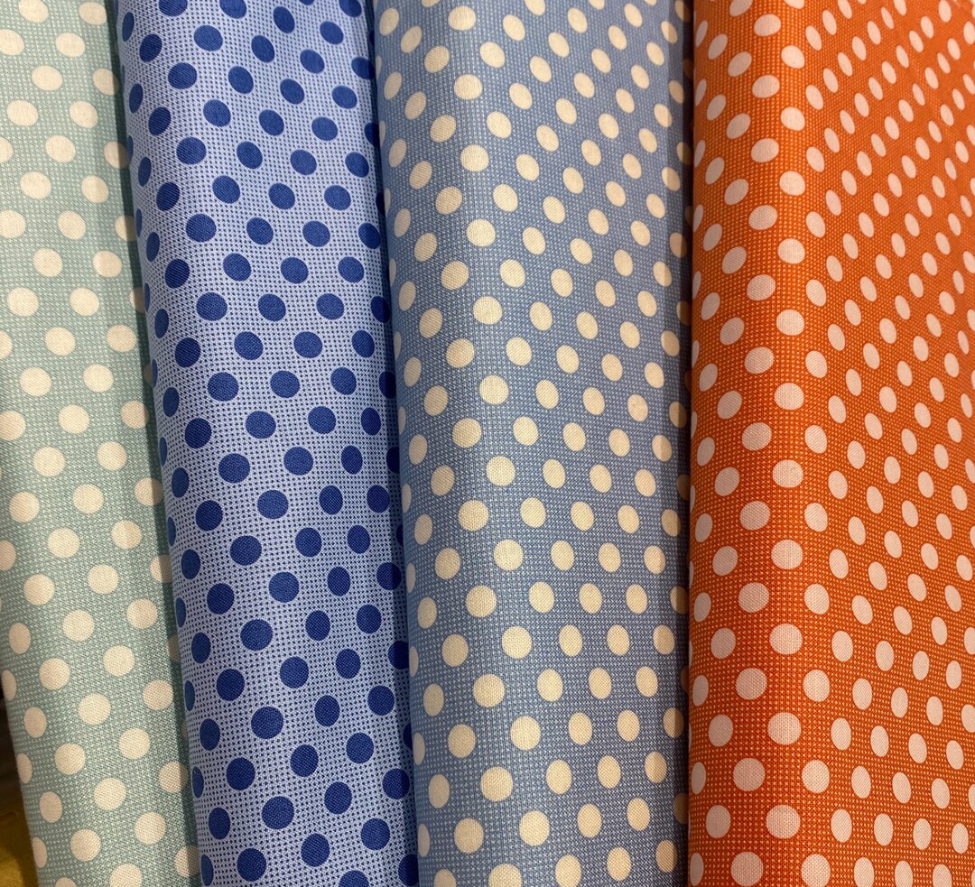 TILDA Cotton Fabric, Happy Campers Collection, Gingdot Quilting ...