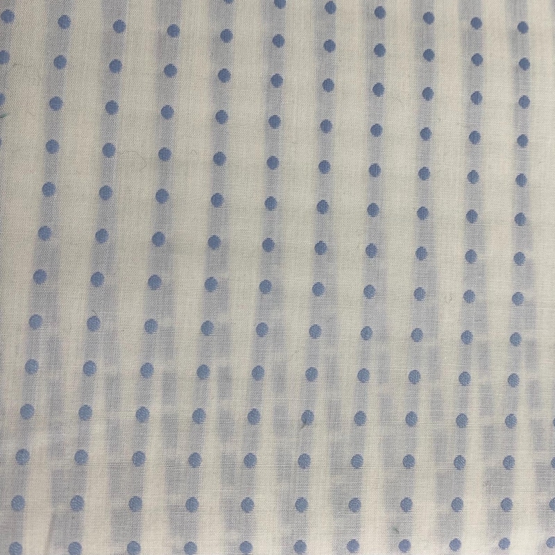 Navy Dot on Cream Fabric - Etsy UK