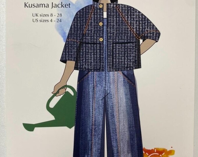 Sol Sew Different Kusama Jacket Loose Fitting Ladies Uncut Sewing ...