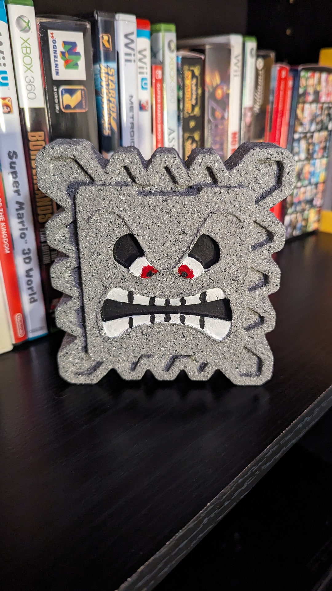 Thwomp of Super Mario Bros - Etsy