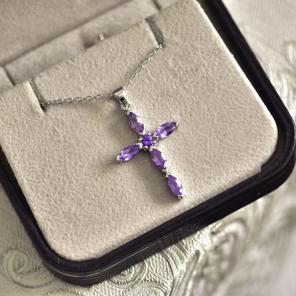 Gemstone Cross - Etsy