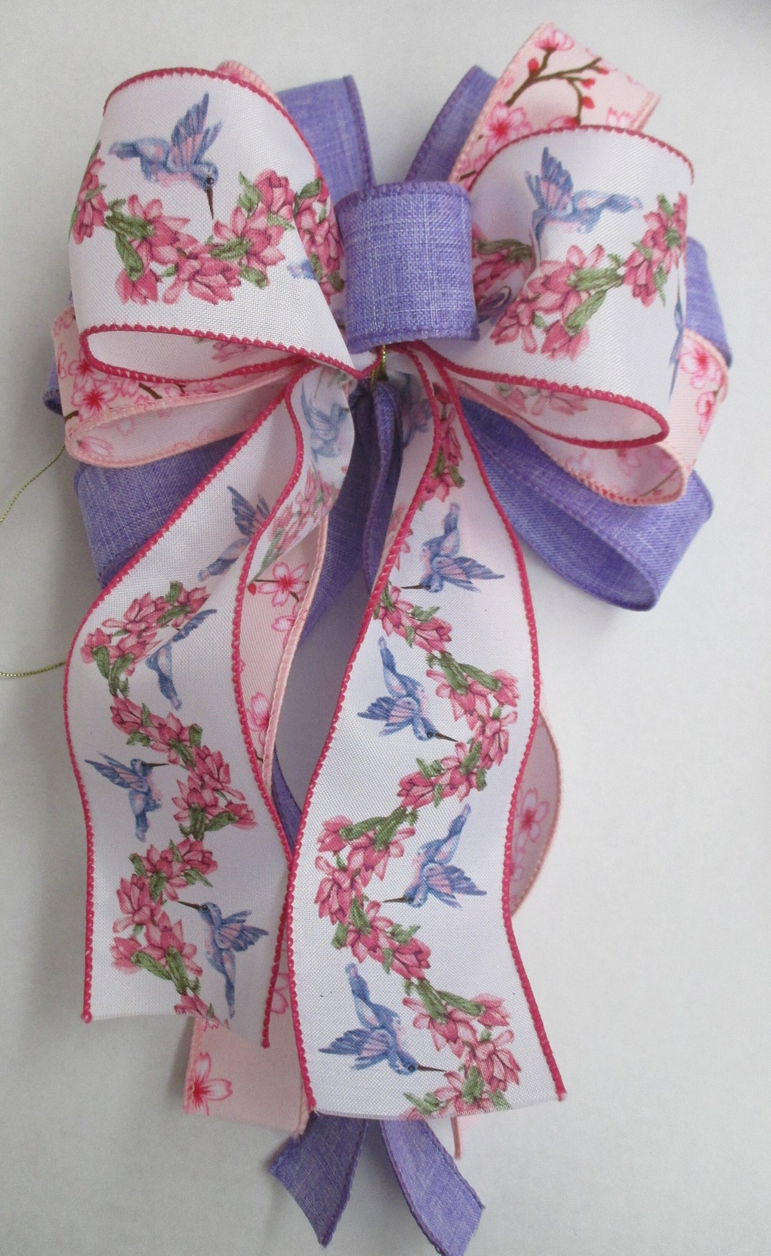 8" Hummingbird Bows - Partially Petite - Etsy
