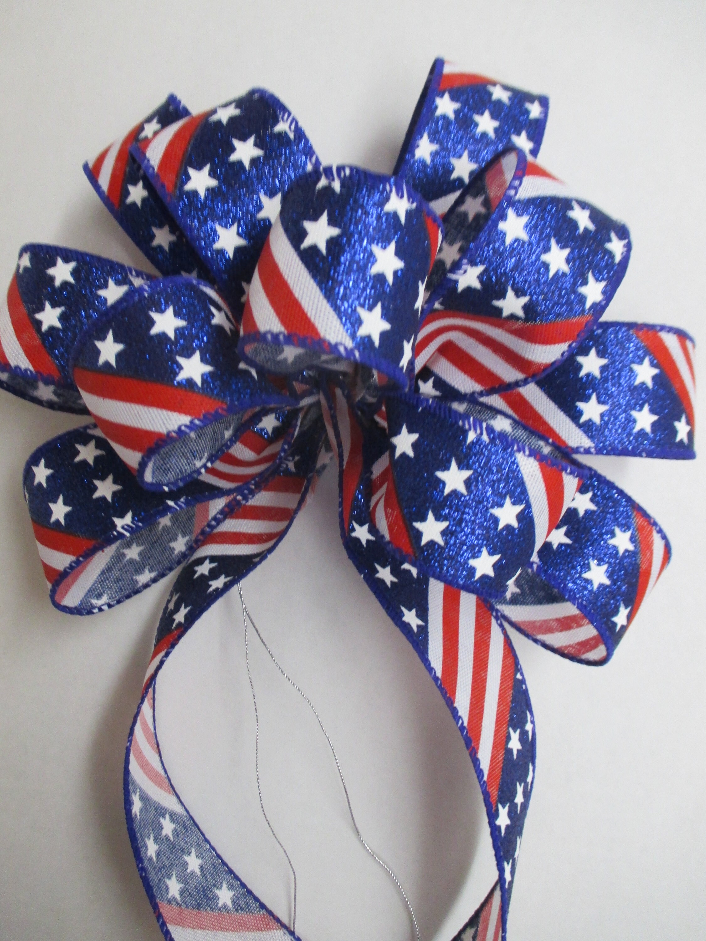 Star Spangled Glitter Bow: 9