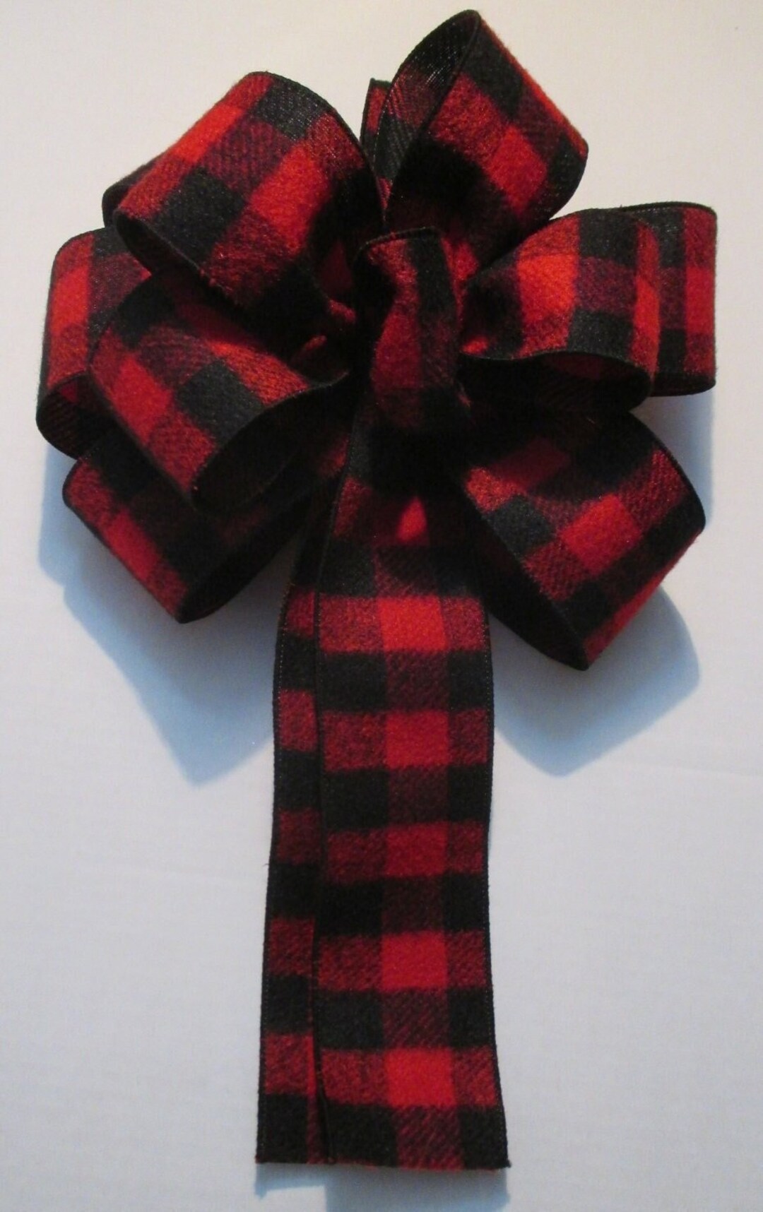 Buffalo Check Bow 10 Bow Red/black or White/black Pls Read Description ...