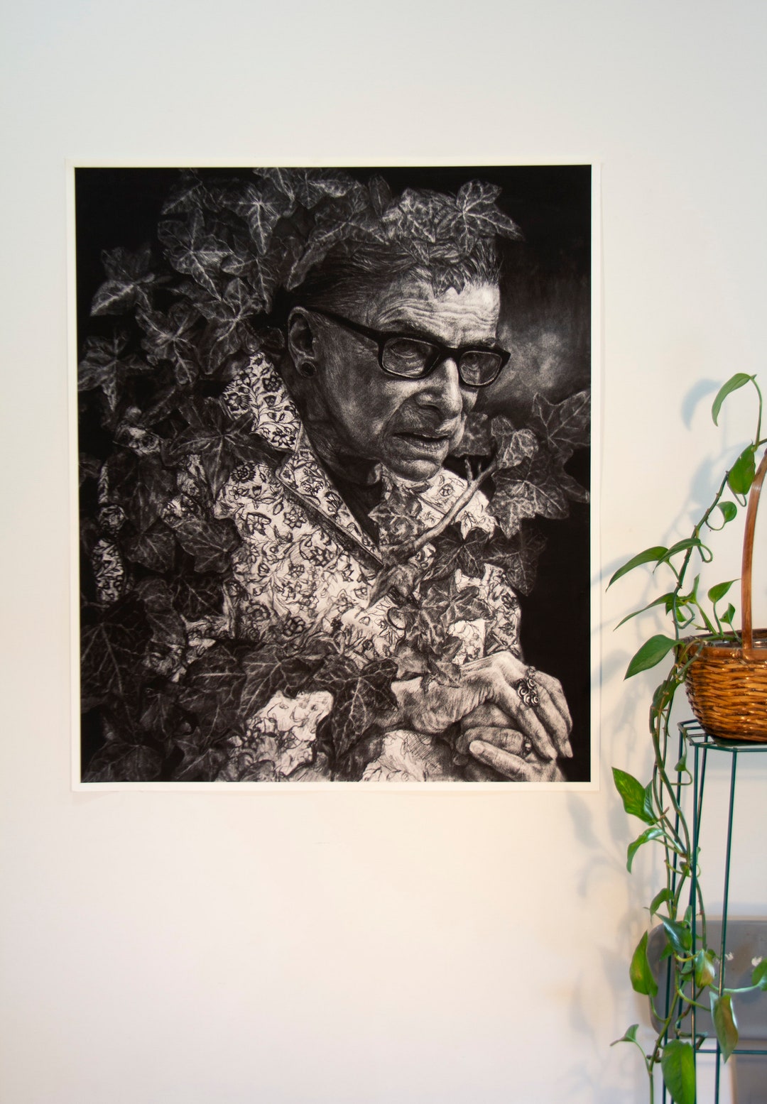 Ruth Bader Ginsburg Fine Art Print of Original Drawing - Etsy