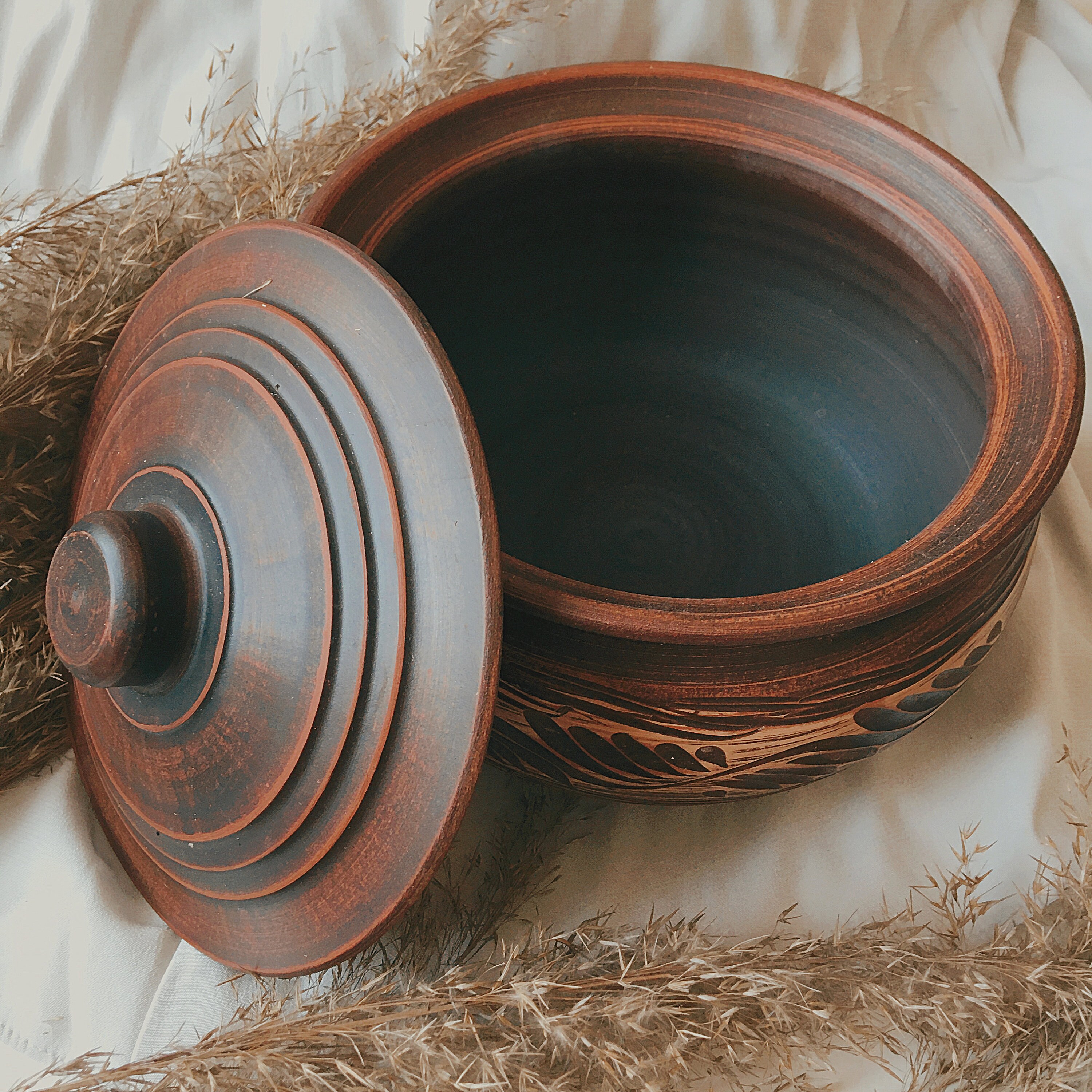 Clay Cooking Pot With Lid Ceramic Pot Baking Pot Clay Pot | Etsy