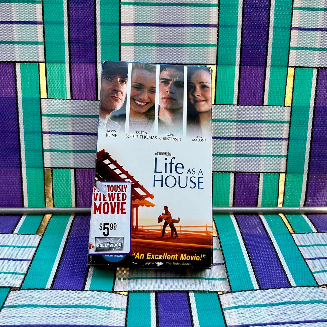 Life as a House (VHS, 2001) Drama Movie - Etsy
