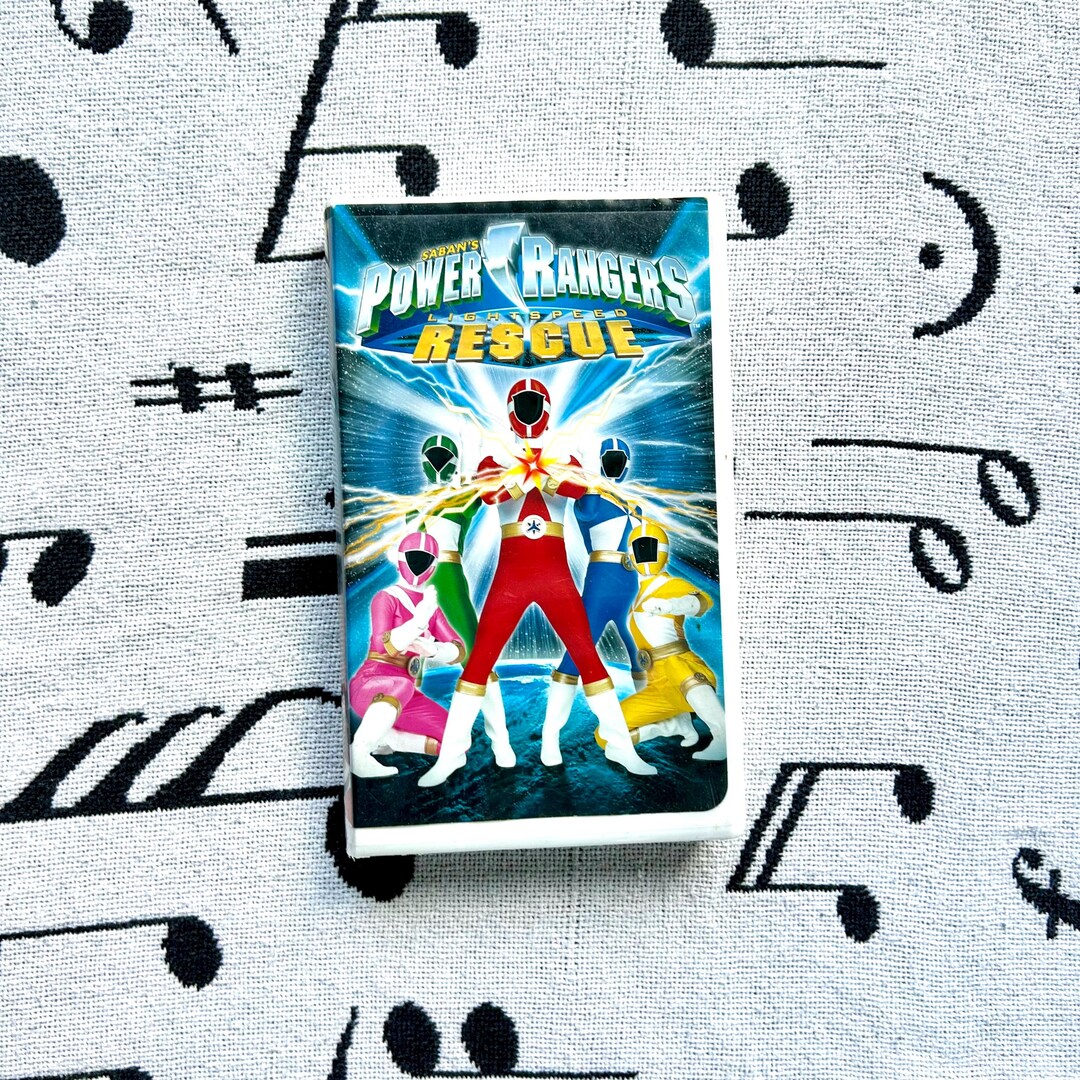 Power Rangers Lightspeed Rescue (VHS, 2000) Clamshell - Etsy