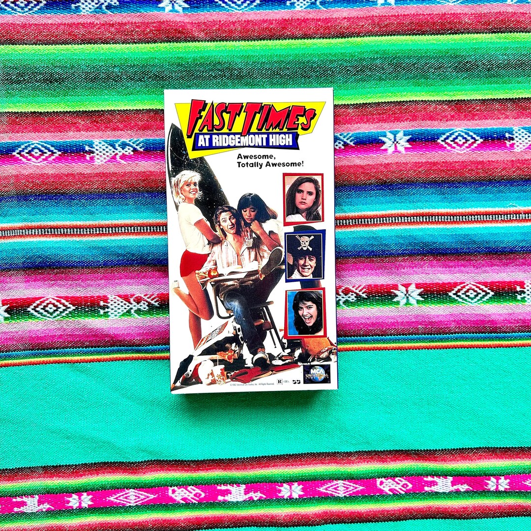 Fast Times at Ridgemont High (VHS, 1982) Comedy Movie - Etsy