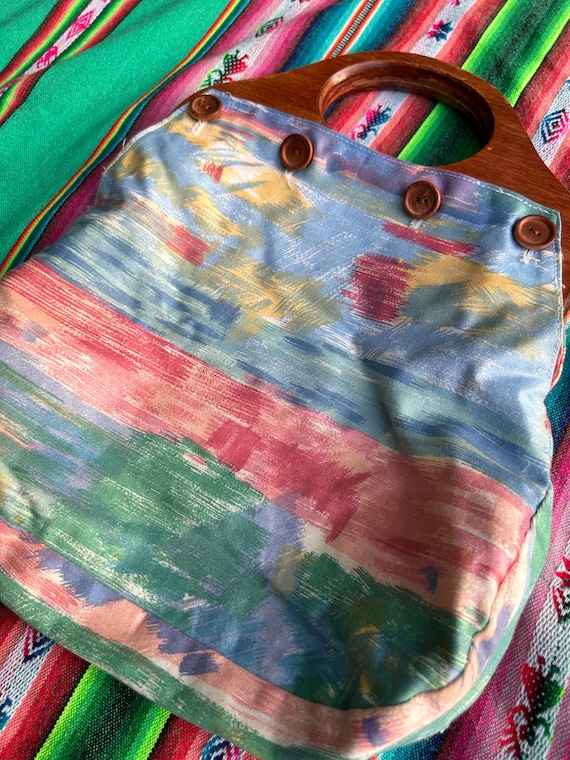 Vintage bermuda bag handmade - Gem