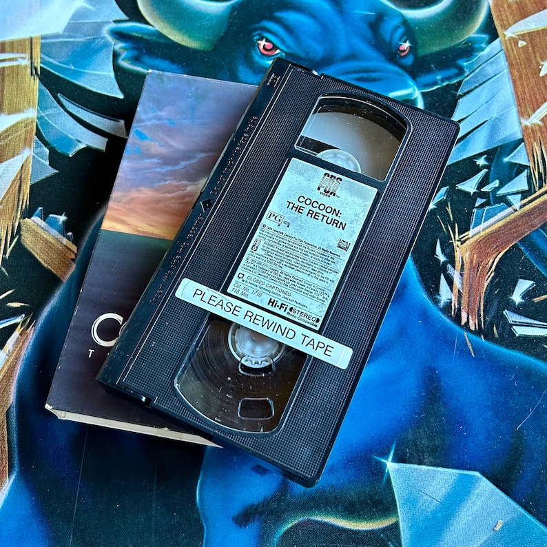 Cocoon the Return 1988, Vhs Sci Fi Movie - Etsy