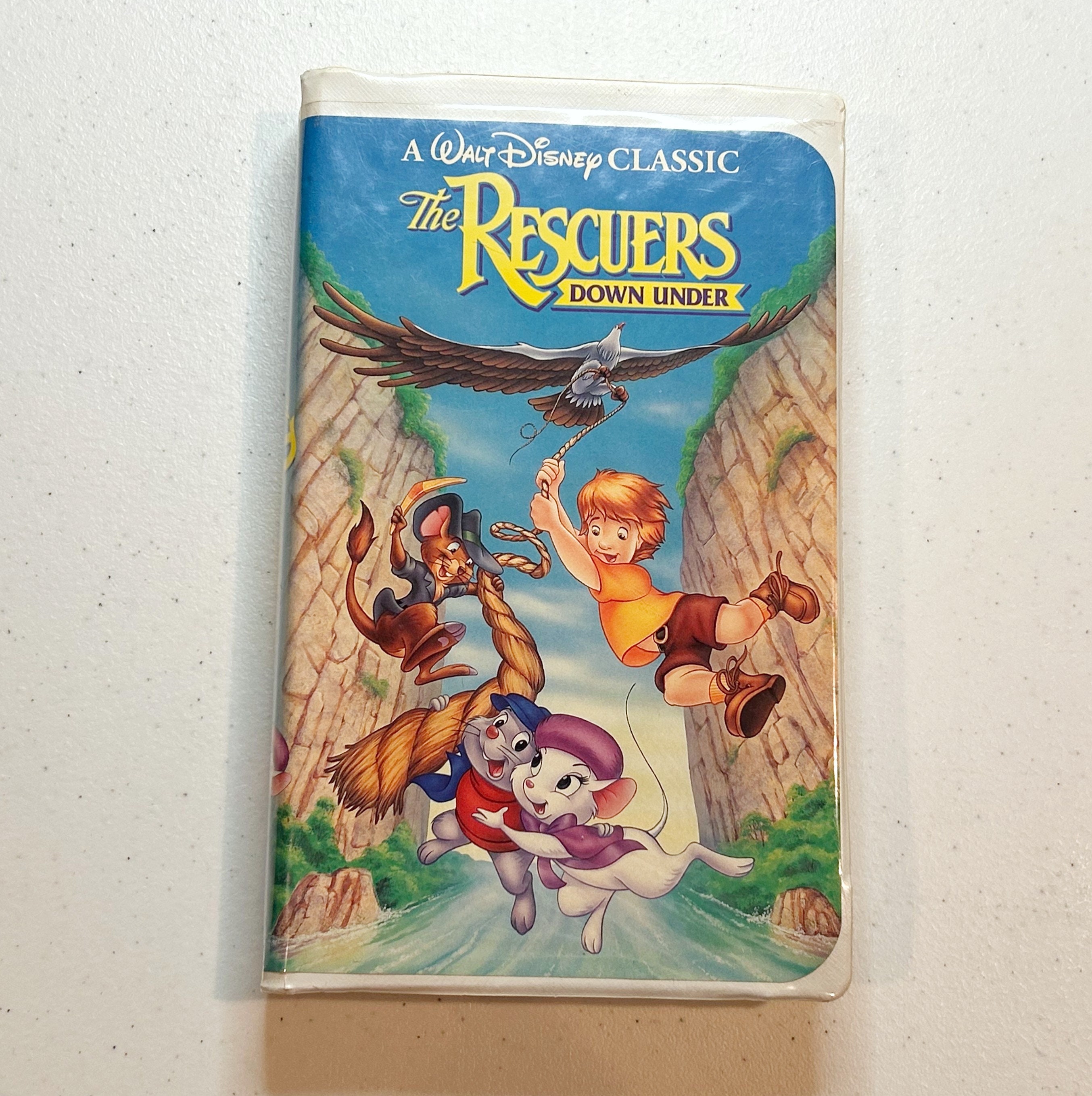 The Rescuers Down Under VHS 1991 Disney Black Diamond - Etsy