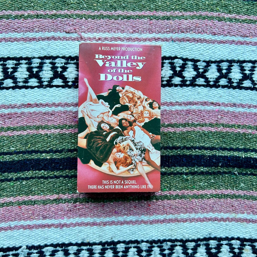 Beyond the Valley of the Dolls (VHS, 1970) Russ Meyer Movie Rare - Etsy