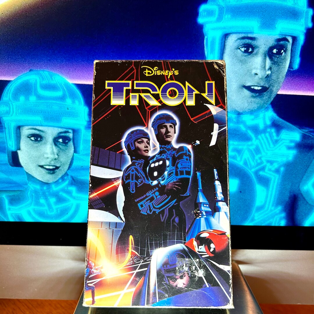 Walt Disney's Tron (VHS, 1982) Sci Fi Movie - Etsy
