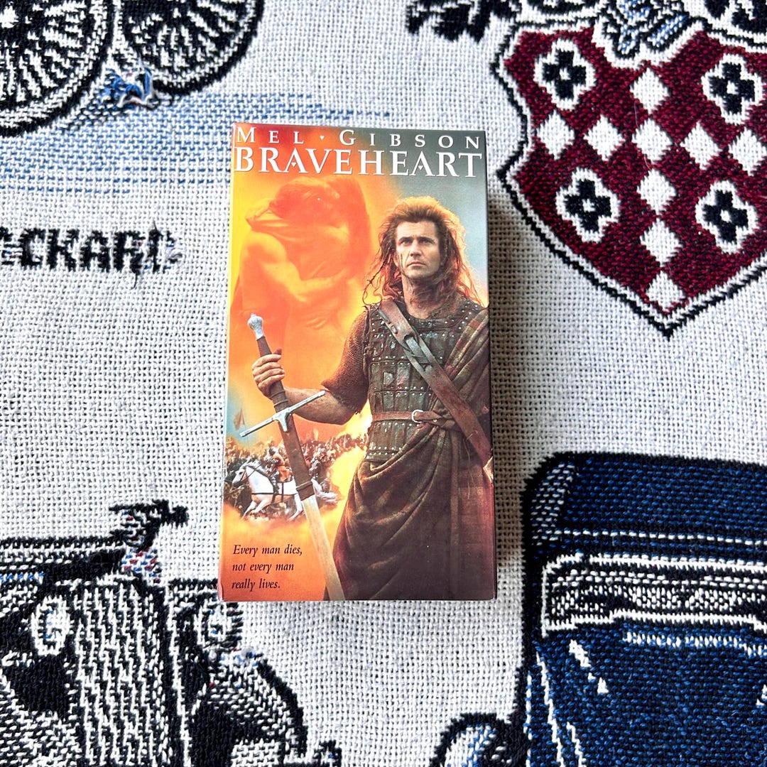 Braveheart (VHS, 1995) Action Movie Sealed - Etsy