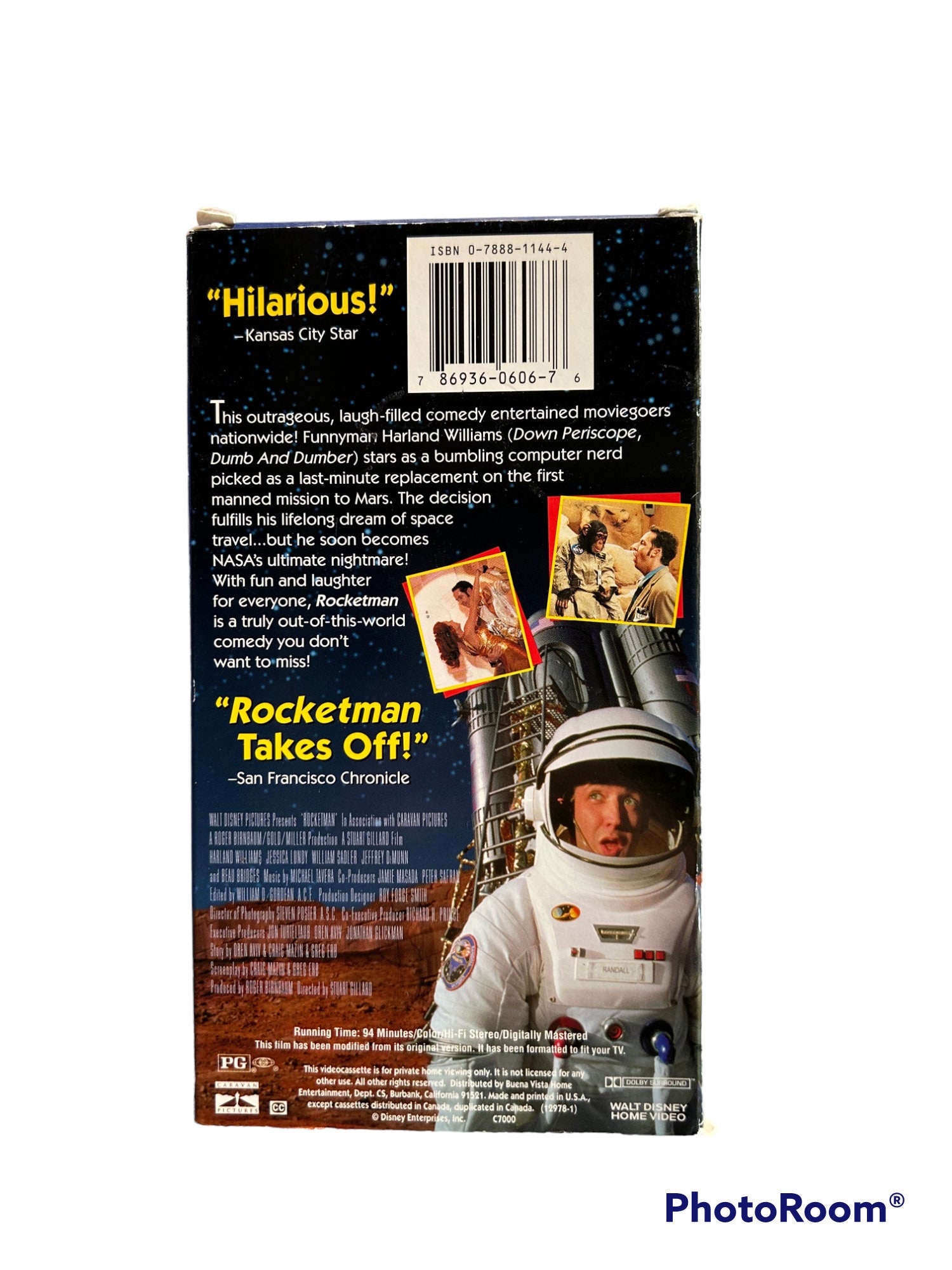 Walt Disney's Rocketman VHS 1998 Movie - Etsy