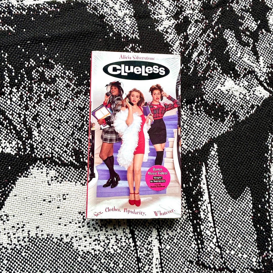 Sealed 90s Clueless VHS (1995) — Alicia Silverstone Classic | Vintage ...