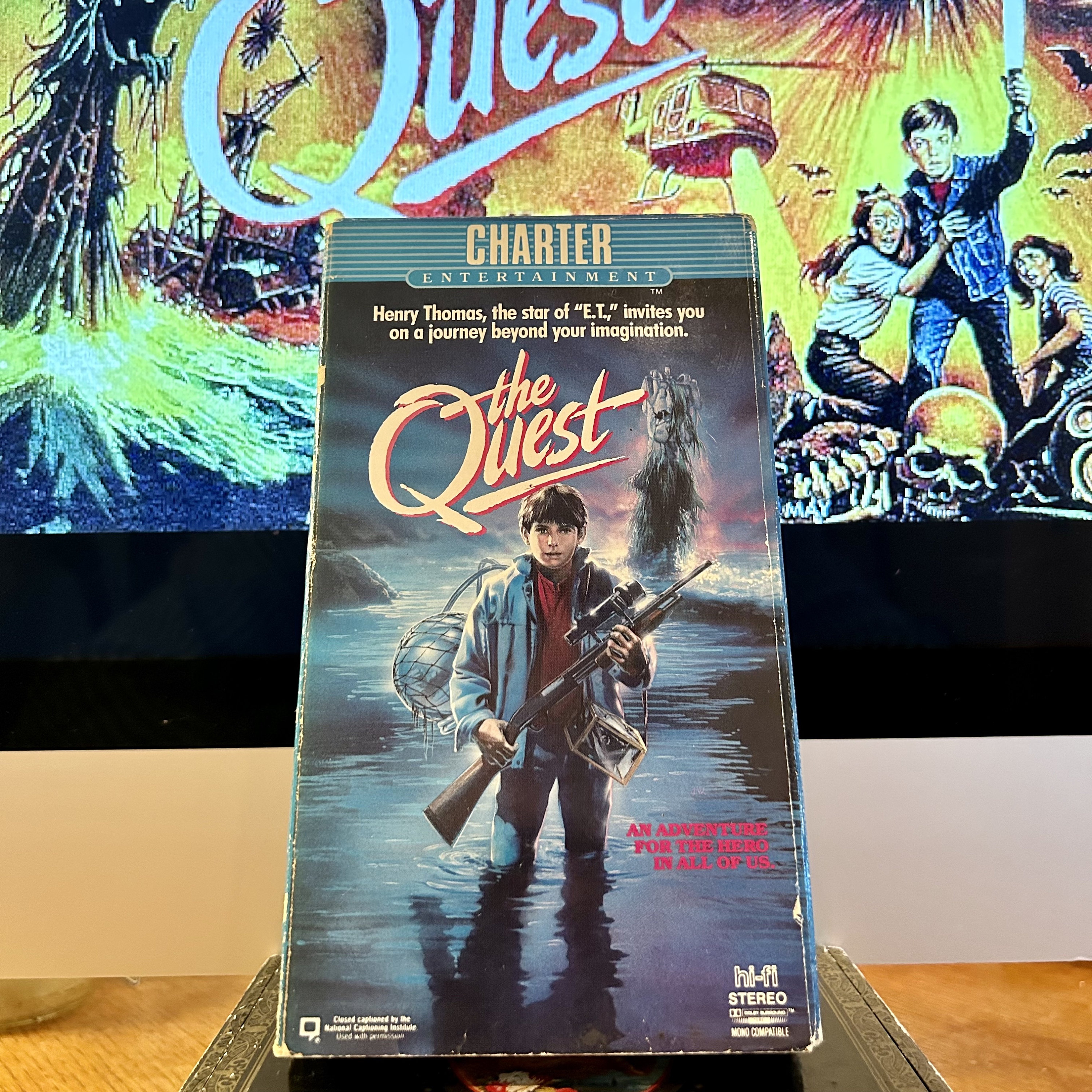 The Quest vhs 1986 Henry Thomas - Etsy