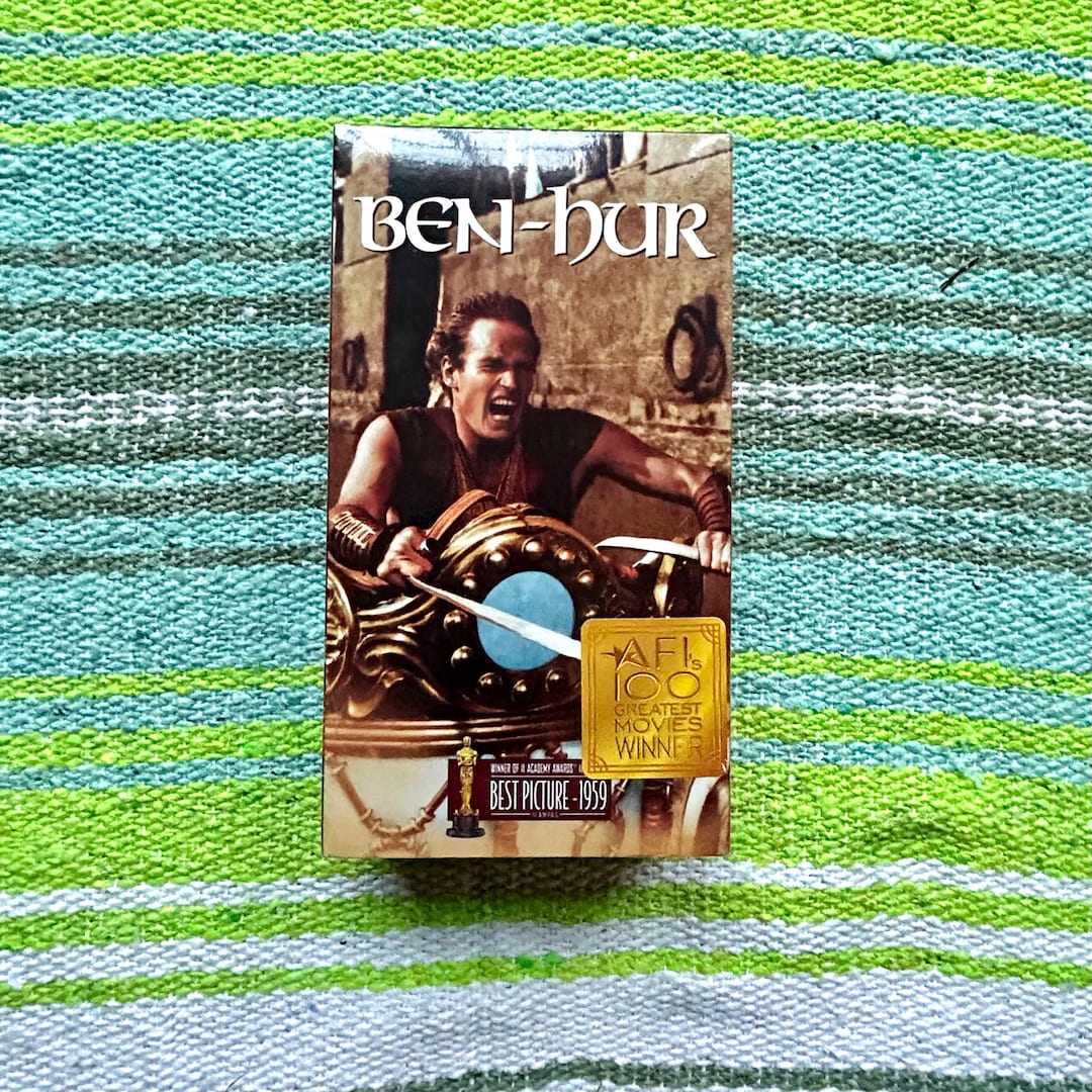Ben-hur (VHS,1959) Sealed Movie - Etsy