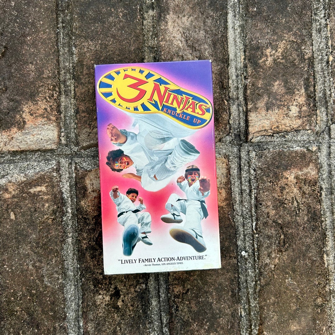 3 Ninjas (VHS, 1995) Kids Family Movie - Etsy