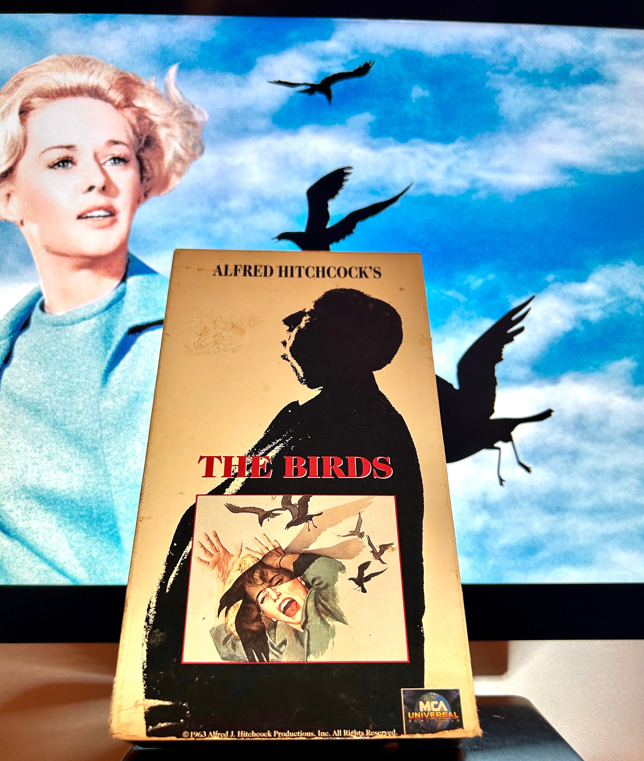 The Birds VHS,1963 Horror Movie Classic - Etsy