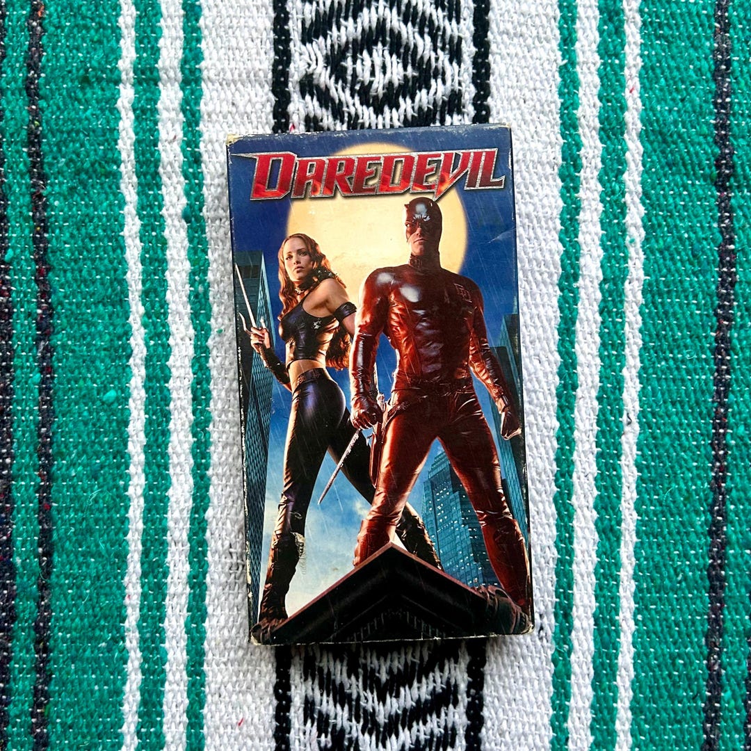 Daredevil (VHS, 2003) Action Movie - Etsy