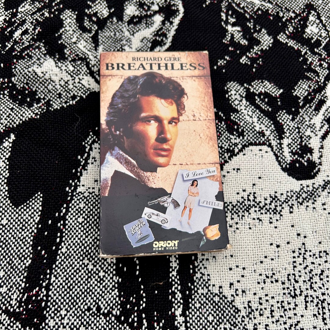 Breathless (VHS,1983) Action Romance Movie - Etsy