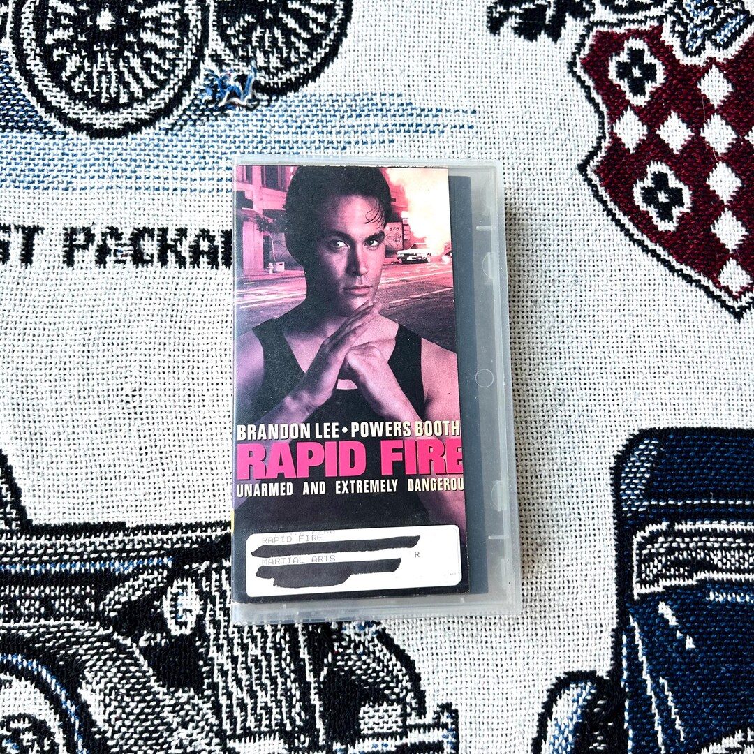 Rapid Fire (VHS, 1992) Martial Arts Movie - Etsy