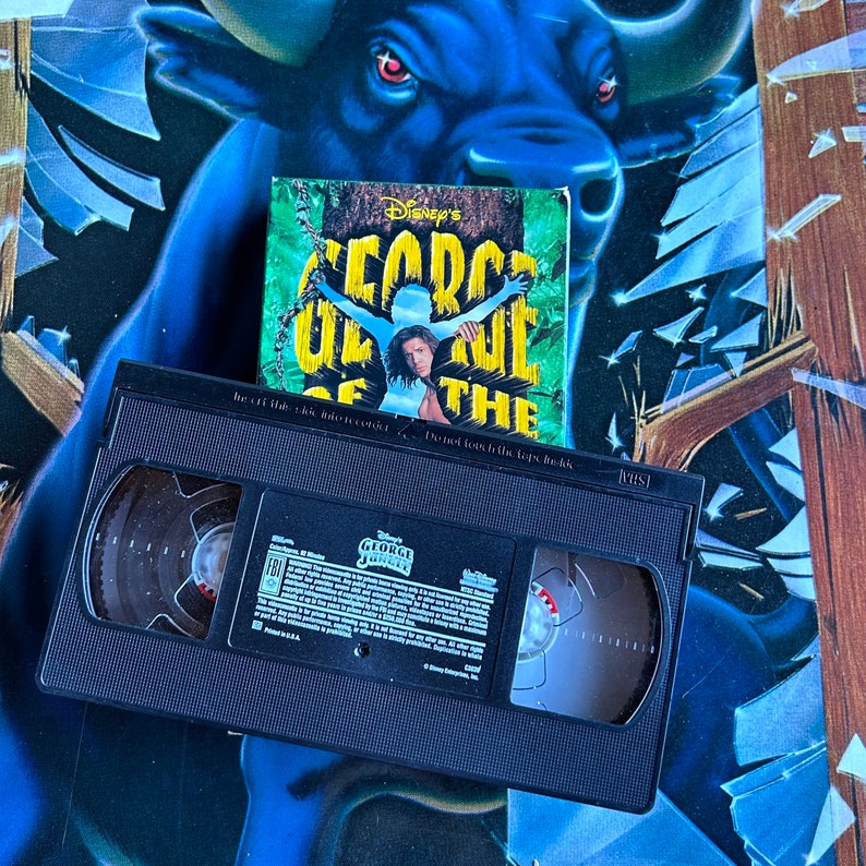 George of the Jungle VHS, 1997 Disney Movie - Etsy