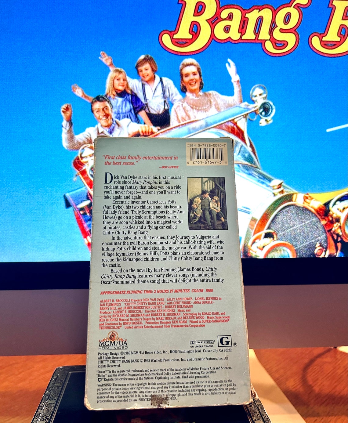 Chitty Chitty Bang Bang VHS,1968 MGM - Etsy