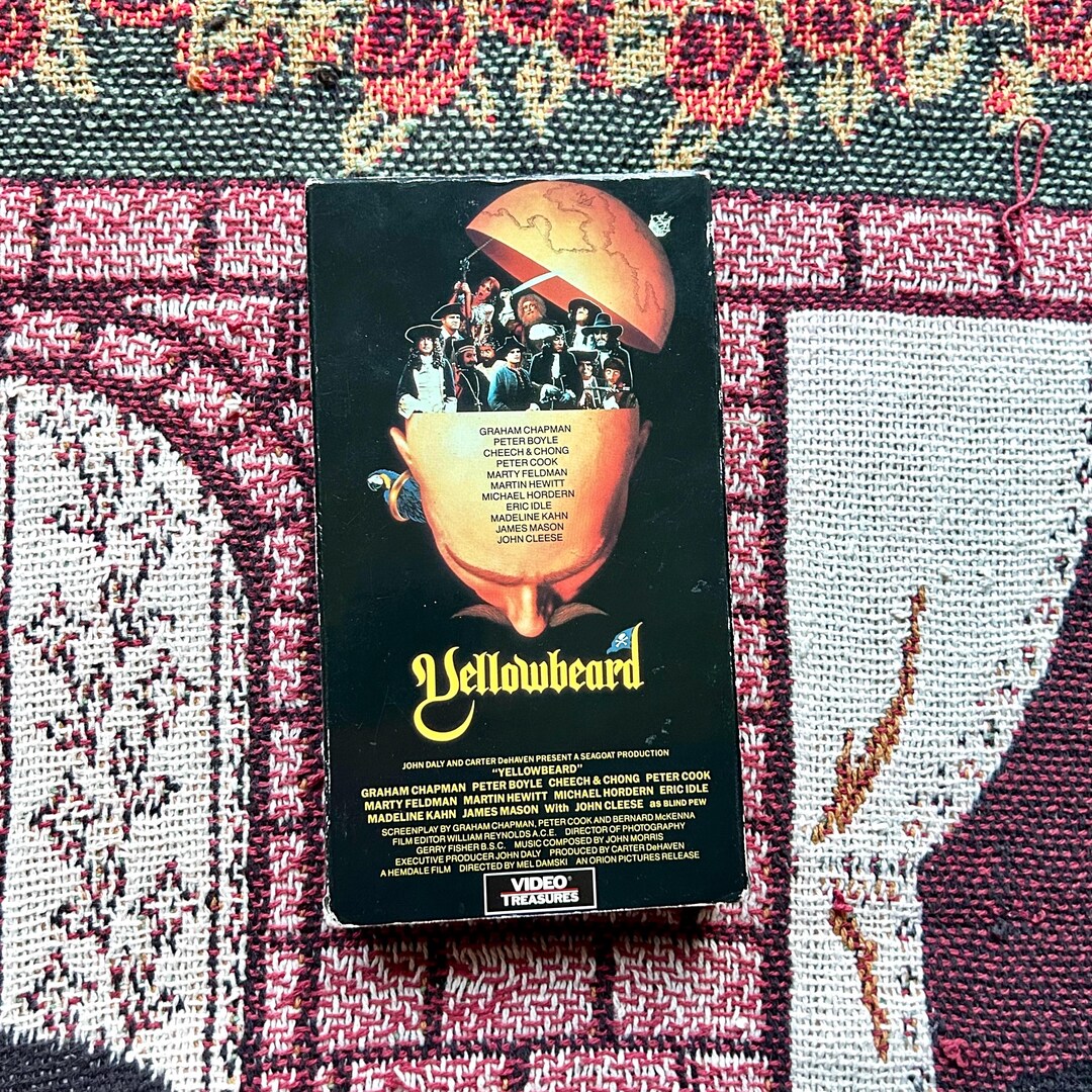 Yellowbeard (VHS, 1983) Comedy Movie - Etsy