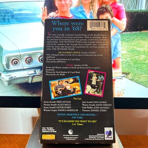 The Wonder Years - Volume 2 (VHS, 1998) TV Show - Etsy