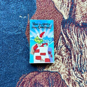 How the Grinch Stole Christmas (VHS, 1966) Cartoon Movie - Etsy