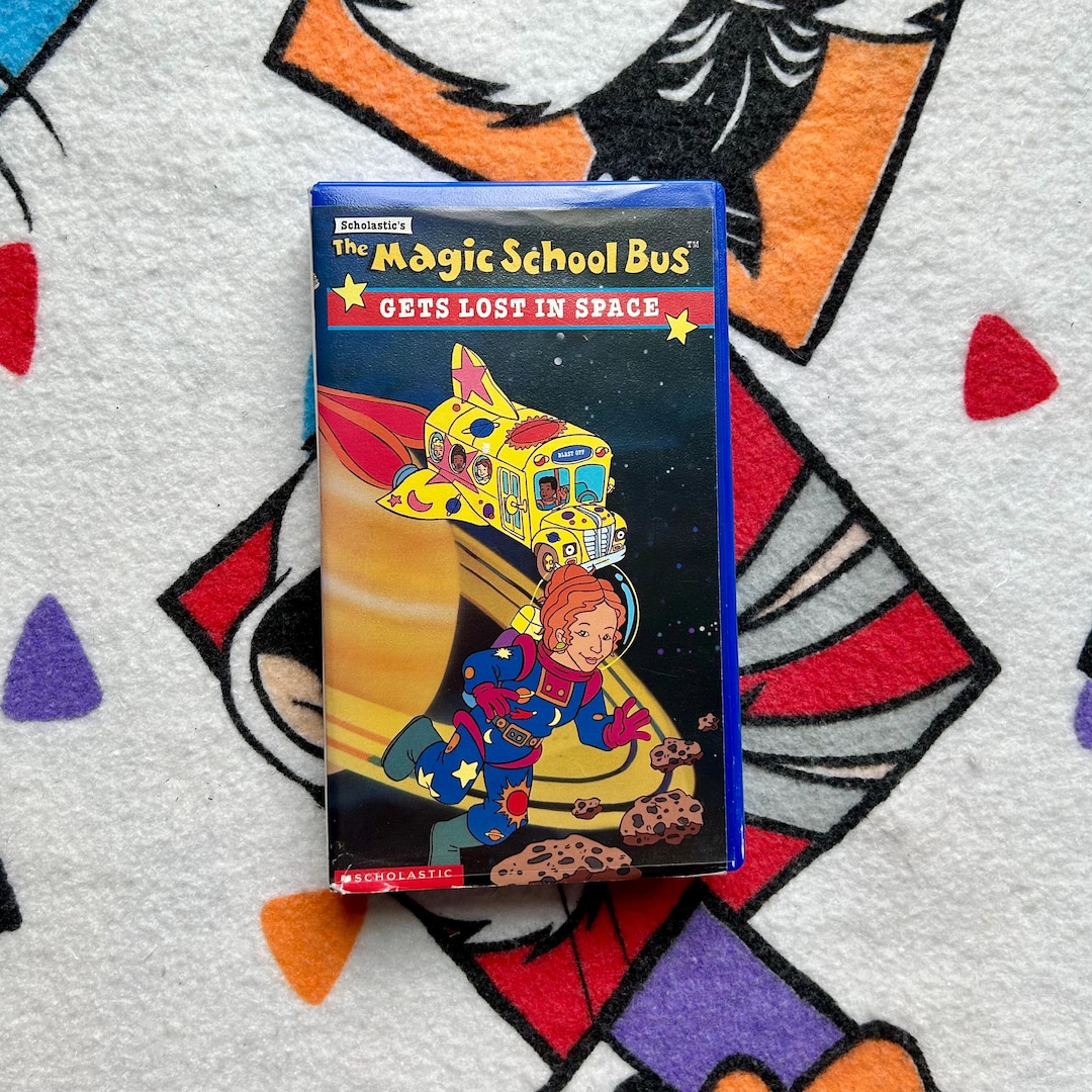 The Magic School Bus - Gets Lost in Space (VHS, 1995) Cartoon Show - Etsy
