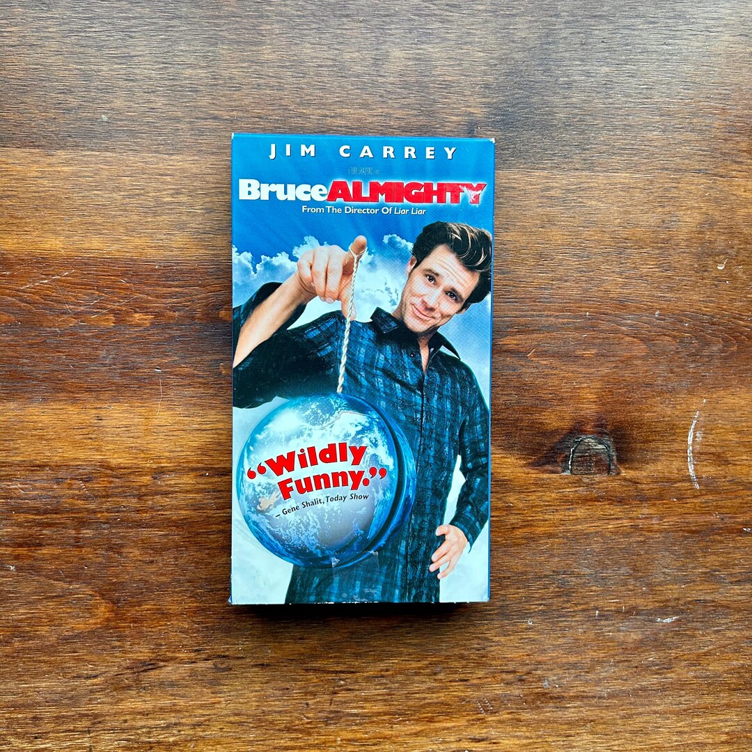 Bruce Almighty (VHS, 2003) Comedy Movie - Etsy