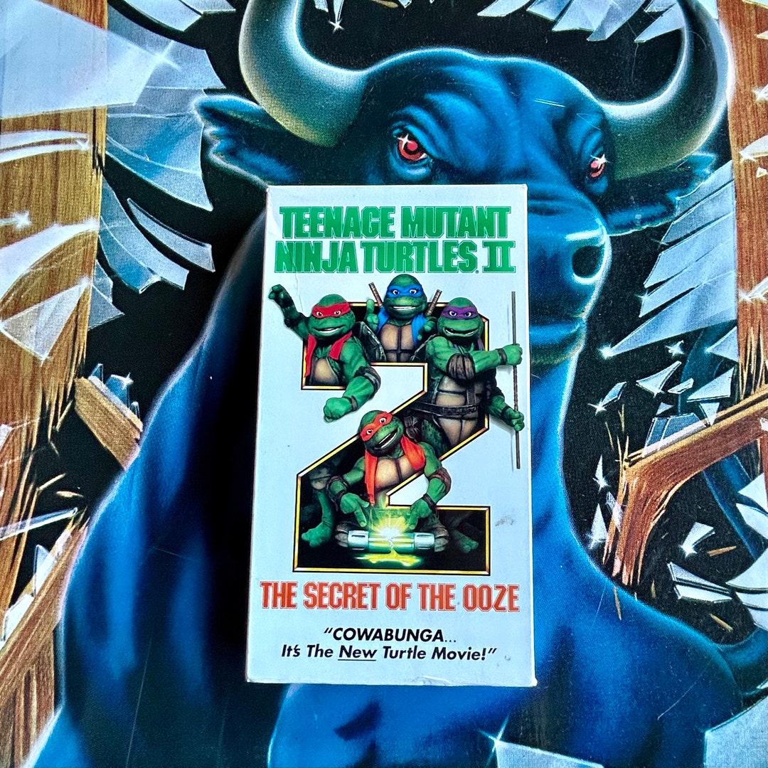 Teenage Mutant Ninja Turtle 2 the Secret of the Ooze VHS - Etsy