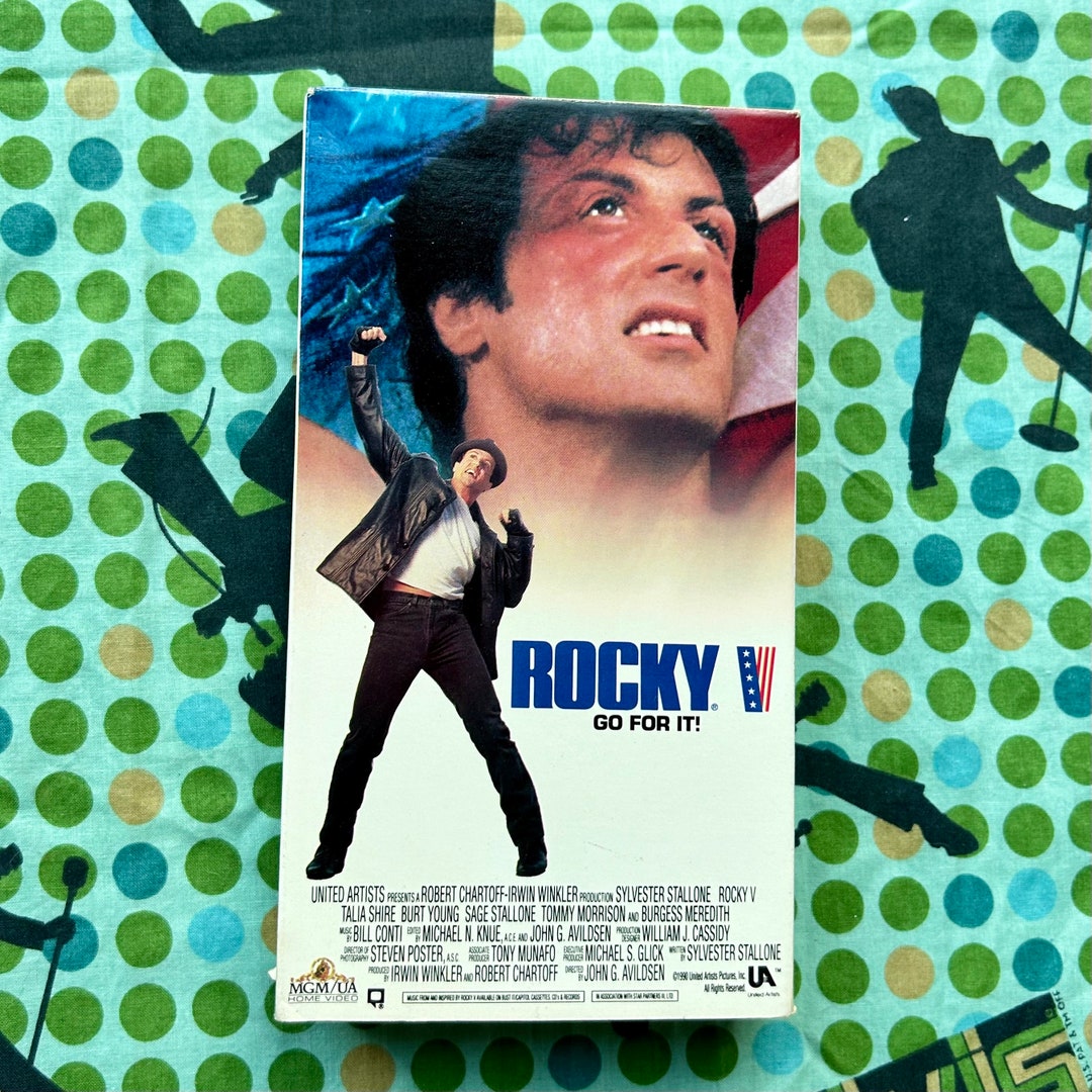 Rocky V (VHS, 1990) Boxing Movie - Etsy